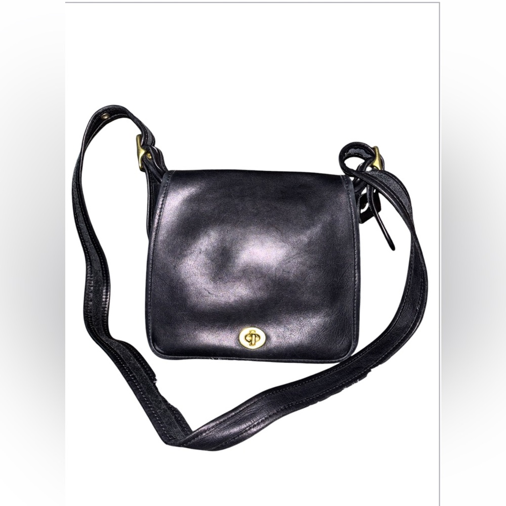 Coach Vintage Bag 9715 Black Legacy Companion Purse - Gem